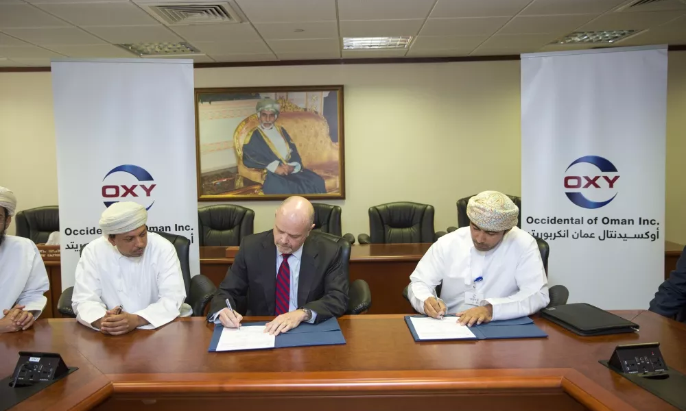 Oxy Oman signs contracts with two local firms - OERLive